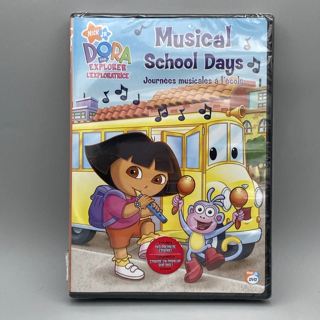 DORA THE EXPLORER - Musical School Days (Bilingual Brand New DVD Sealed ...