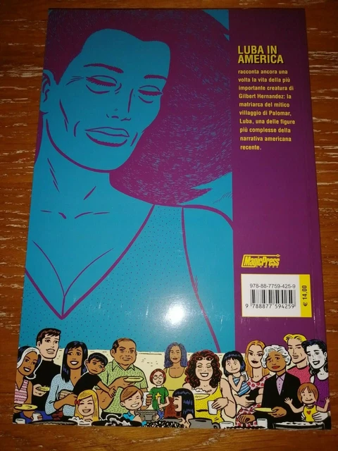LIBRO FUMETTO LUBA IN AMERICA Love and Rockets VOL.1 TRILOGIA GILBERT ...