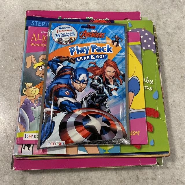 KIDS BOOKS READING Coloring and Learning Bundle 14 items! $20.00 - PicClick