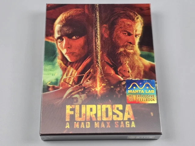 MANTA LAB FURIOSA A Mad Max Saga Double Lenti Full Slip 4K Blu Ray Steelbook NEW £99.99 ...