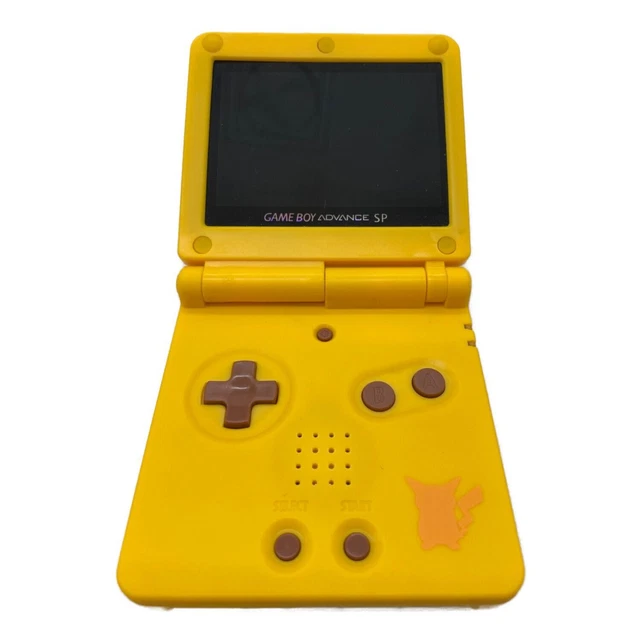 NINTENDO GAMEBOY ADVANCE SP Pikachu Edition AGS-001 XJH11928216 From ...