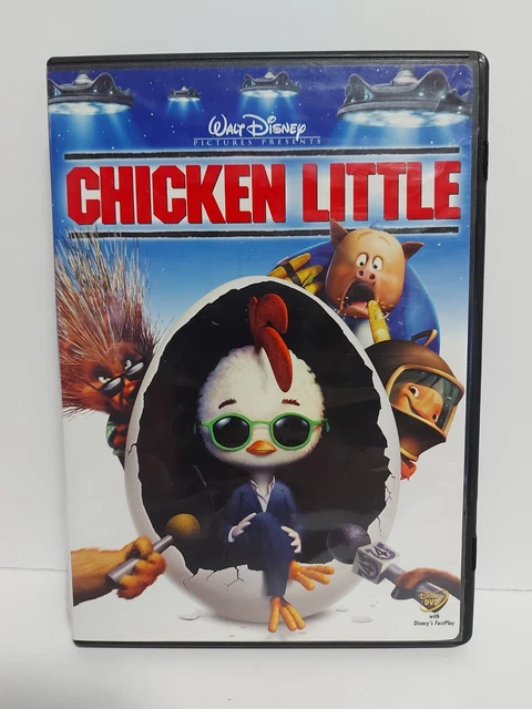 CHICKEN LITTLE (DVD, 2006, Canadian Release) Walt Disney Kids Movie $3. ...