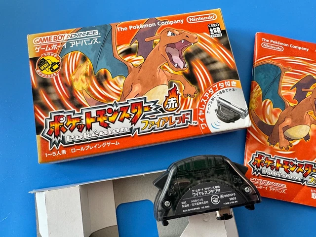 POKÉMON FIRERED GAME Boy Complete In Box Japanese version original ...