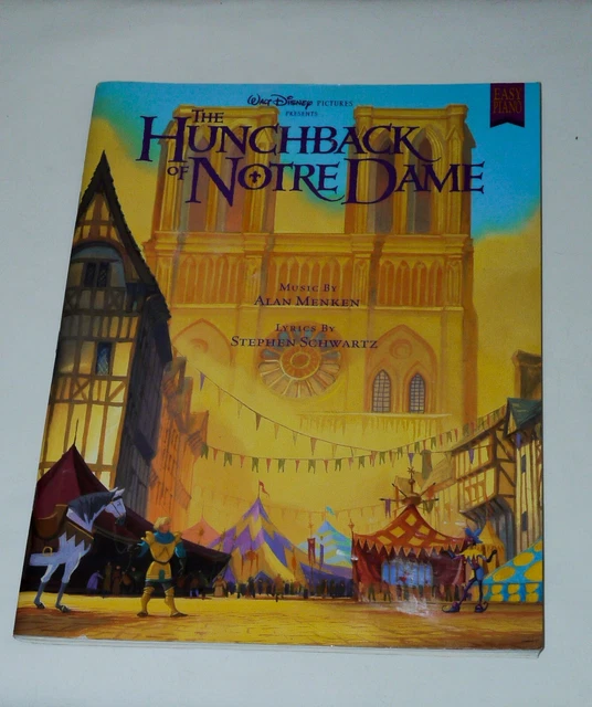 DISNEY HUNCHBACK OF Notre Dame - Easy Piano - Hal Leonard $8.00 ...