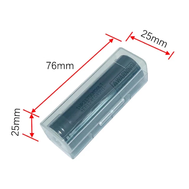 SECTION 21700 20700 Plastic Transparent Pp Battery Storage Box 21700 ...