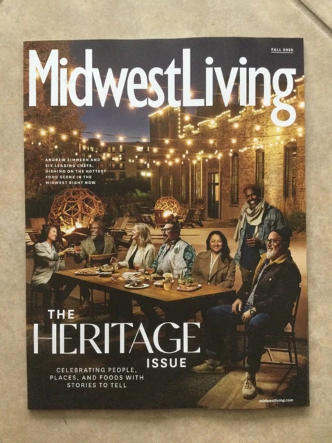 MIDWEST LIVING MAGAZINE Fall 2025 The Heritage Issue Featuring Andrew ...