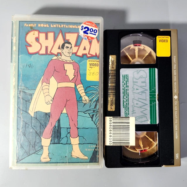 SHAZAM VHS TAPE Whos Who at The Zoo 1981 Animated Series VTG Previous ...