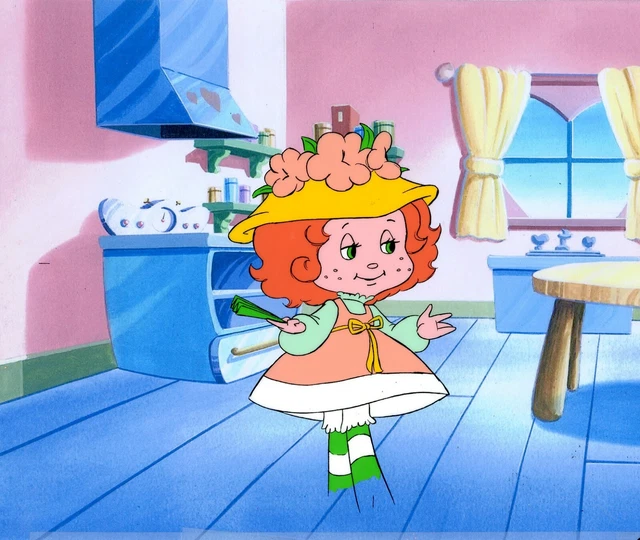 STRAWBERRY SHORTCAKE ANIMATION Cel From 1980'S Production Sbsc-029 Rare ...