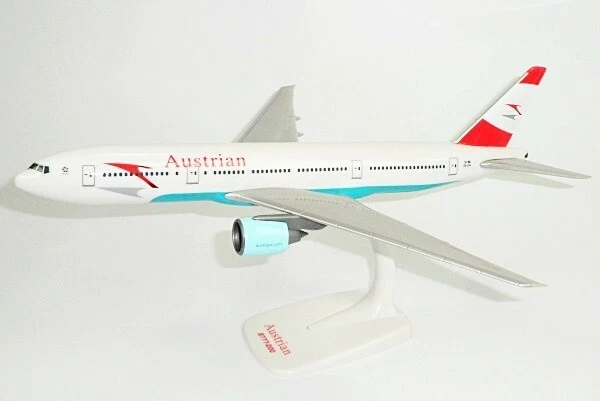 AUSTRIAN AIRLINES SCALE 1-200 model Boeing B777-200 Aircraft Airplane ... AUSTRIAN AIRLINES SCALE 1-200 model Boeing B777-200 Aircraft Airplane ...