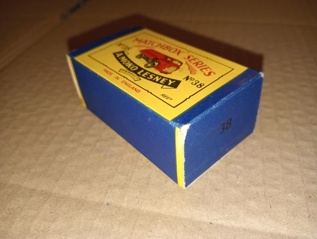 #38A MATCHBOX/MOKO/LESNEY1-75 KARRIER Refuse (Original"B2"Type Empty ...