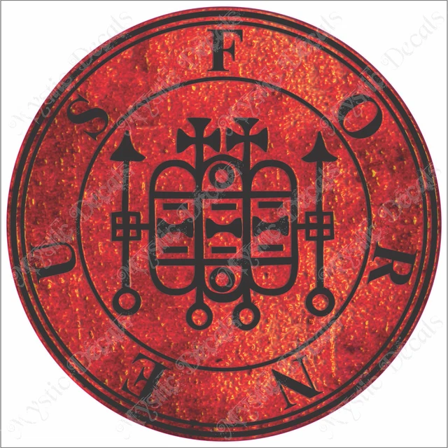 30. FORNEUS DEMON Sigil - Vinyl Sticker DECAL - god, occult, Goetia $4. ...
