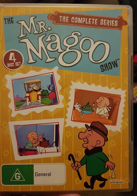 THE MR MAGOO Show The Complete Series, All Regions, 4 Disc DVD Set ...
