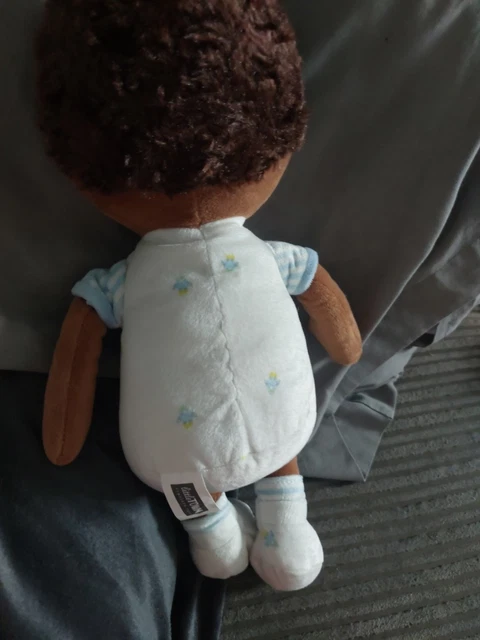 ALDI LITTLE TOWN Baby Boy Plush With Glasses On In Rocket Romper £7.59 ...