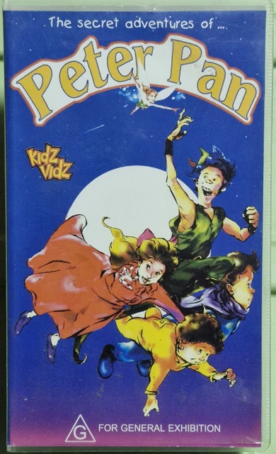 PETER PAN AUSTRALIAN Version Kids Vids Vhs Super Rare Watched Works ...