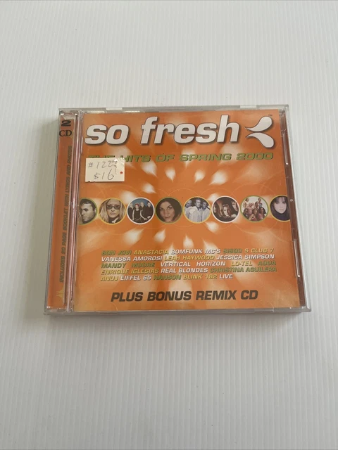 SO FRESH THE Hits Of Spring 2000 CD Super Rare First So Fresh Release $35.00 - PicClick AU