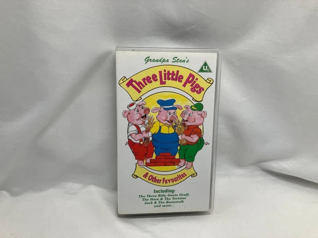 GRANDPA STAN'S THREE Little Pigs And Other Stories (VHS, 2002) £10.00 ...