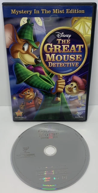 THE GREAT MOUSE Detective (DVD, 1986, Mystery, Disney, OOP) Canadian ...