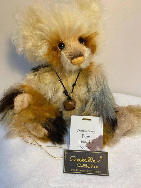 CHARLIE BEARS 😊 CUTE ANNIVERSARY POEM 😊 Such A BEAUTY 💥Collectable Bear ...