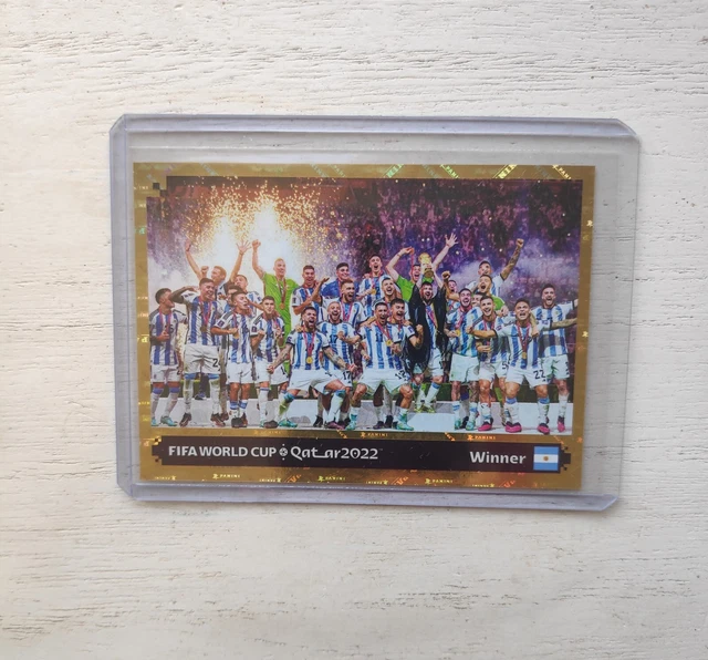 PANINI LIONEL MESSI Fifa 365 2023 2024 Argentina World Cup 2022 ...