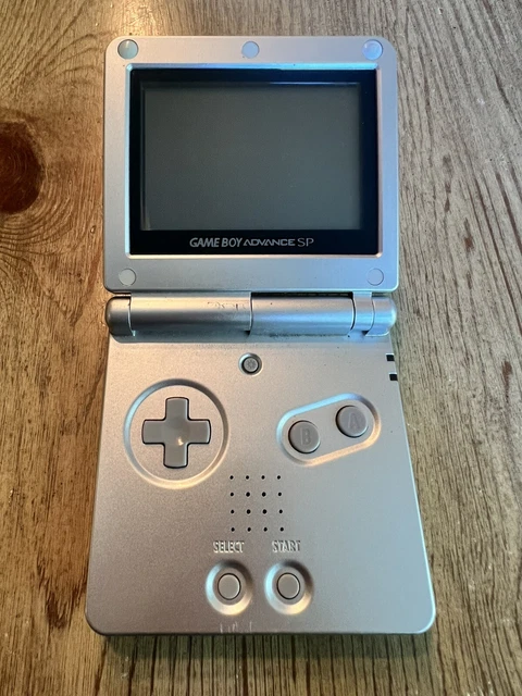 NINTENDO GAME BOY Advance SP Grey Handheld Console Model AGS-001 ! $75. ...