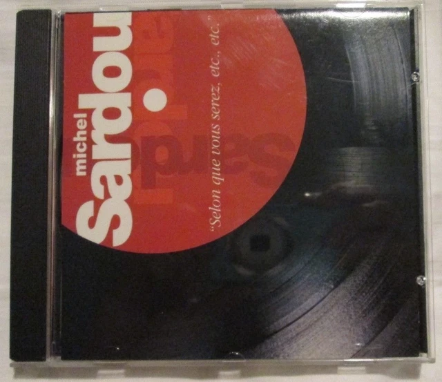 CD MICHEL SARDOU - "Selon que vous serez, etc., etc." (Trema 1994) $12. ...