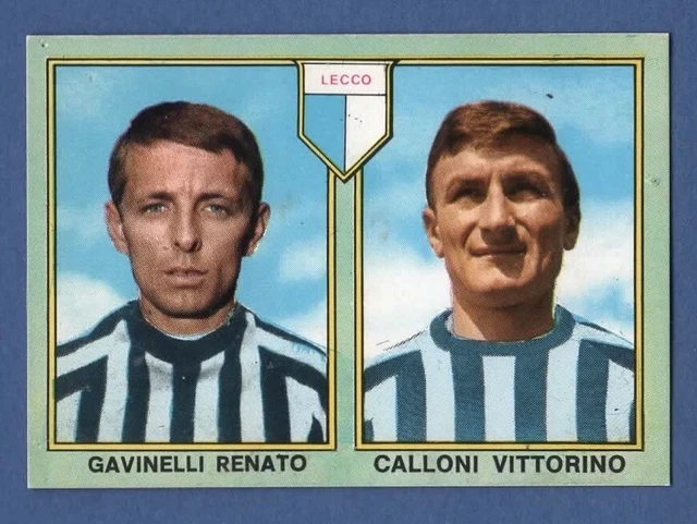 FIGURINA CALCIATORI MIRA 1968/69 - Recupero - Gavinelli/Calloni - Lecco ...