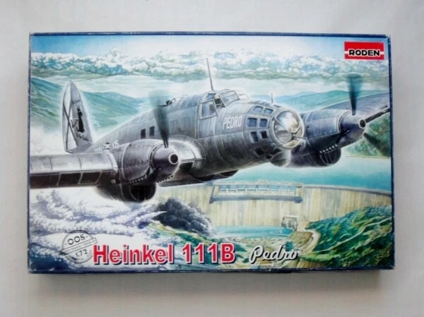 RODEN 005 1/72 Scale Heinkel He-111B German Bomber Aircraft Plastic Model Kit £29.99 - PicClick UK