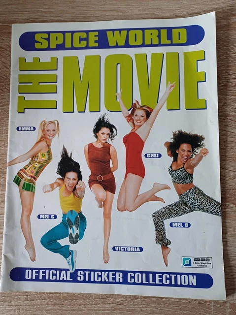 SPICE GIRLS SPICEWORLD The Movie Official Sticker Book with some ...