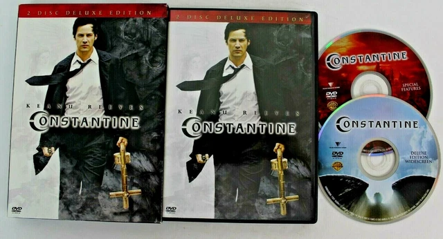 CONSTANTINE 2-DISC DELUXE EDITION DVD 2005 Supernatural Thriller Discs ...