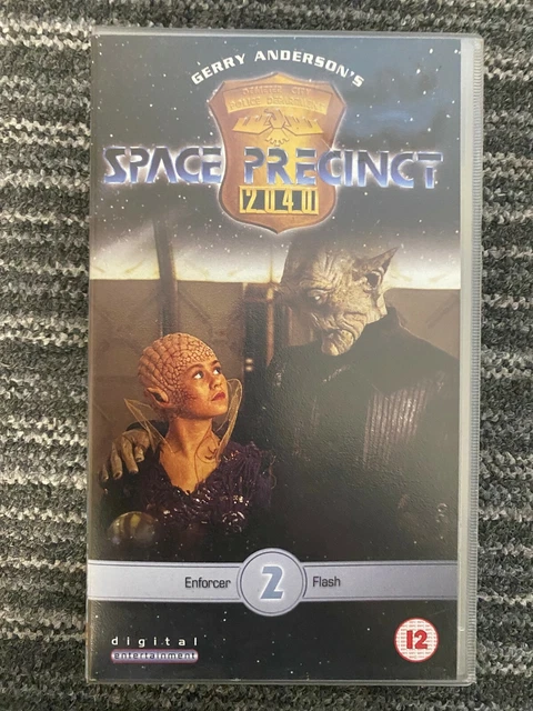 SPACE PRECINCT ENFORCER Flash #2 Gerry Anderson VHS Video tape £6.99 ...