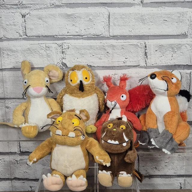 THE GRUFFALO SOFT Toy Plush Bundle Owl Fox Little Brown Mouse Child ...