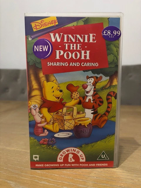 DISNEYS WINNIE THE Pooh - Sharing And Caring VHS £10.80 - PicClick UK