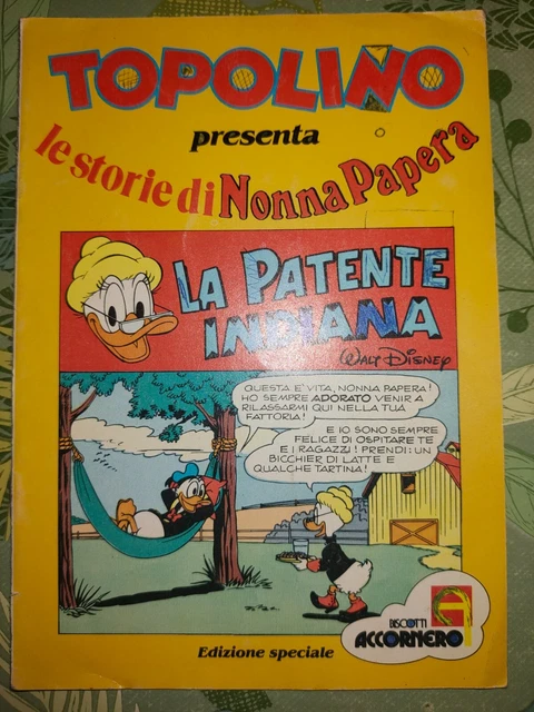 TOPOLINO PRESENTA LE STORIE DI NONNA PAPERA EUR 20,00 - PicClick IT