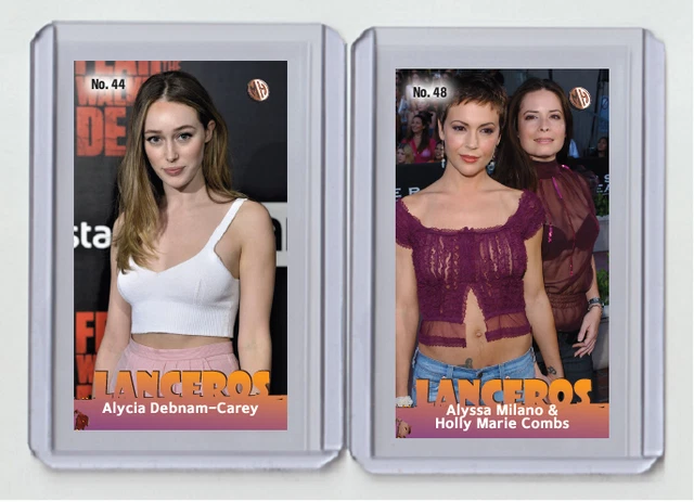 ALYSSA MILANO & Holly Marie Combs rare MH Lanceros #'d x/3 carte tabac n° 48 EUR 5,56 - PicClick FR
