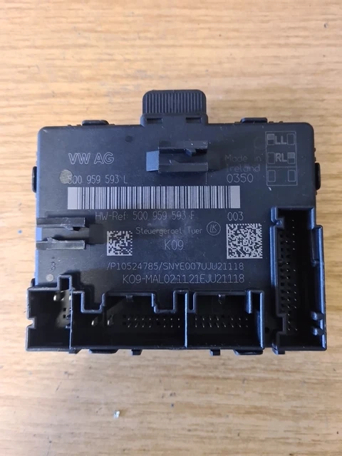VW GOLF MK8 R-Line 2021 1.5 Tsi Front Right Door Control Module ...
