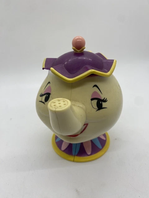 DISNEY PIXAR BEAUTY & The Beast Mrs. Potts Bubbling Confetti Teapot Toy ...