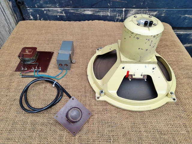 RARE WHITELEY STENTORIAN 12" Speaker with Crossover £499.00 - PicClick UK