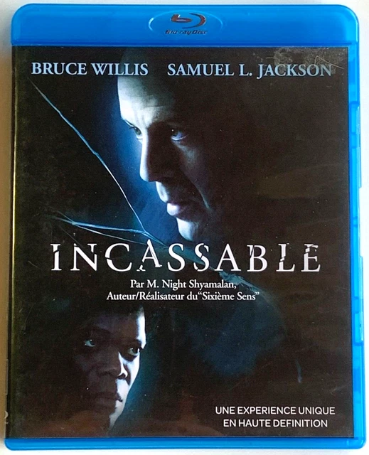 INCASSABLE (BLU-RAY) BRUCE Willis & Samuel L. Jackson EUR 9,95 - PicClick FR