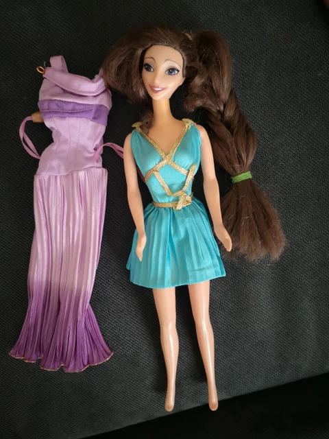 DISNEY MATTEL MEGARA ~ Meg ~ Doll with Changeable Dress ~ 2 Outfits £30 ...