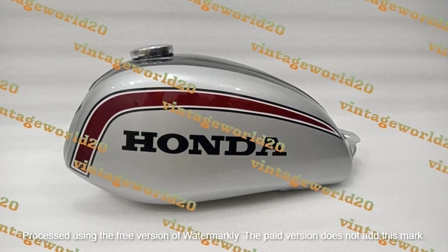 HONDA SL125 SL100 K1 1973 to 1975 Model Silver & Grey Painted Steel ...