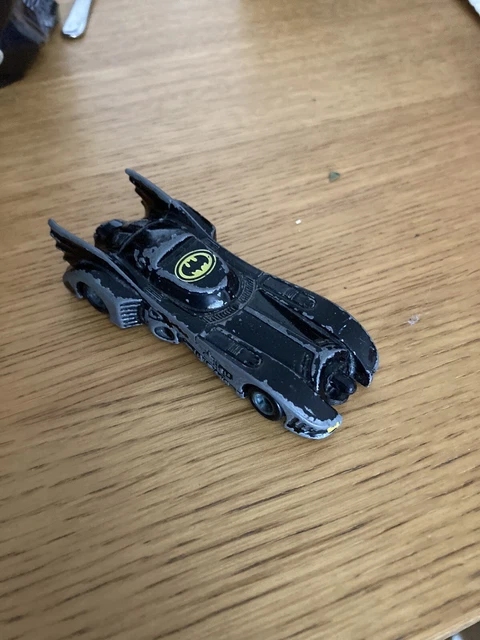 VOITURE MINIATURE BATMOBILE Batman 1989 Vintage ERTL DC Comics A-44 ...