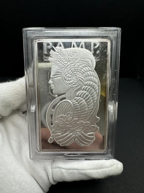 PAMP FORTUNA PROOF 5oz .9999 Silver Bar - Hard Assay with COA $399.00 ...