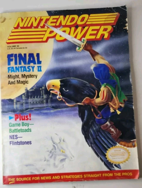 NINTENDO POWER MAGAZINE Volume 30 November 1991 w/Poster £11.74 ...