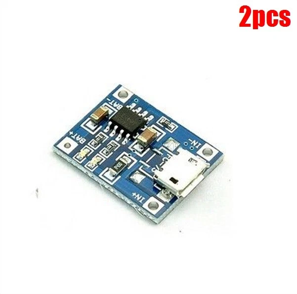 2PCS MICRO USB 1A Battery Charging Module TP4056 Precise yl EUR 0,96 ...