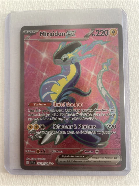 CARTE POKÉMON MIRAIDON Ex 227/198 Écarlate Et Violet EUR 2,10 - PicClick FR