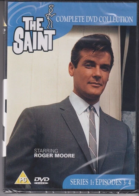 THE SAINT PG DVD Roger Moore. S. 1 Ep 3-4 Careful Terrorist/Covetous ...
