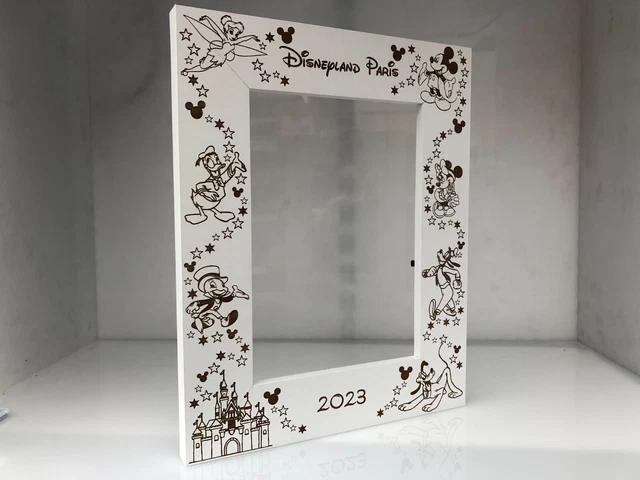 PERSONALISED DISNEYLAND PARIS 2023 Photo Frame Engraved Any Year or ...