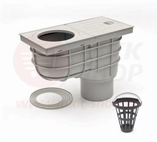 GUTTER DRAIN RAIN pipe drain rain sink box drain yard drain sieve DN ...