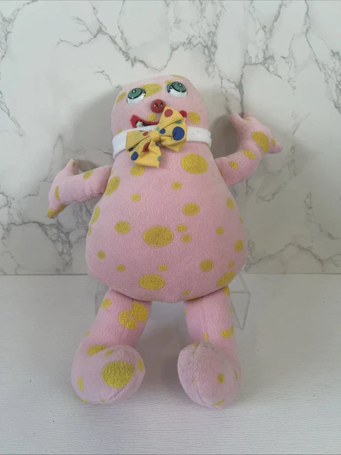VINTAGE MR BLOBBY Plush Soft Toy Noels House Party BBC TV 90s Retro £16 ...