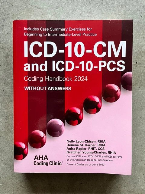 ICD-10-CM AND ICD-10-PCS Coding Handbook Without Answers 2021 $8.85 ...